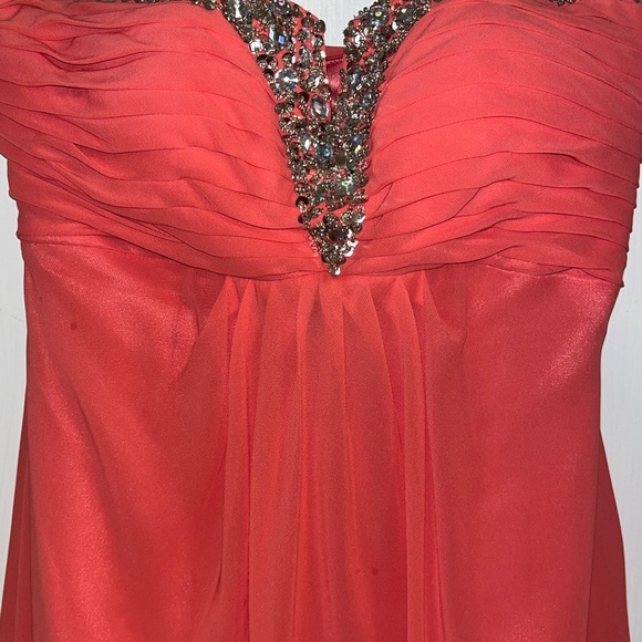 Dresses | Salmon Colored Dress Perfect For A High School Dance | Poshmark